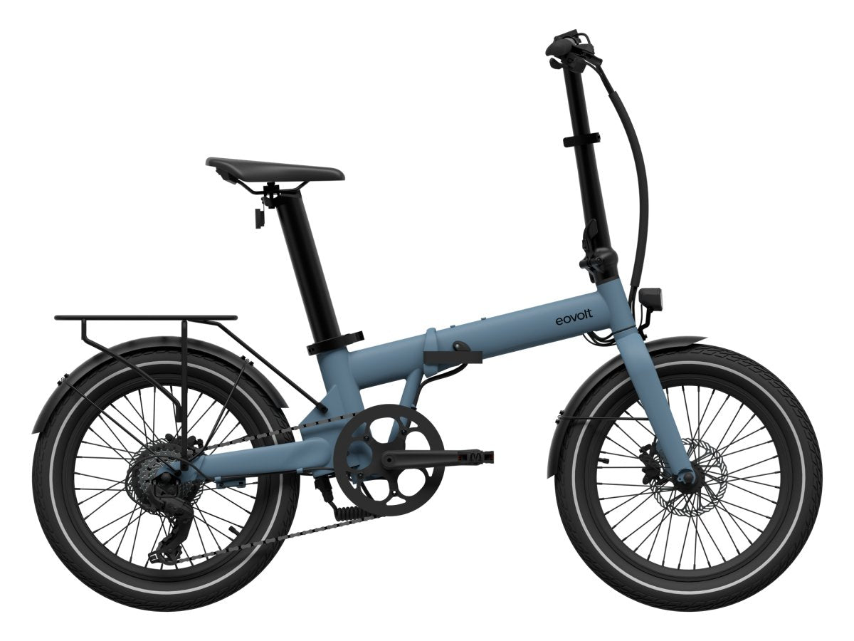Eovolt Afternoon 20 V2 Folding City E Bike Ocean Blue